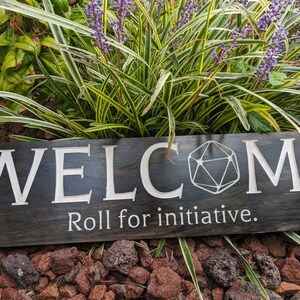 RPG Welcome Sign - Etsy