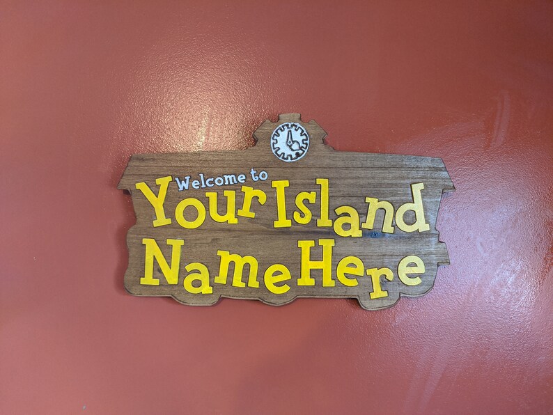 Welcome to My Island Sign | Etsy