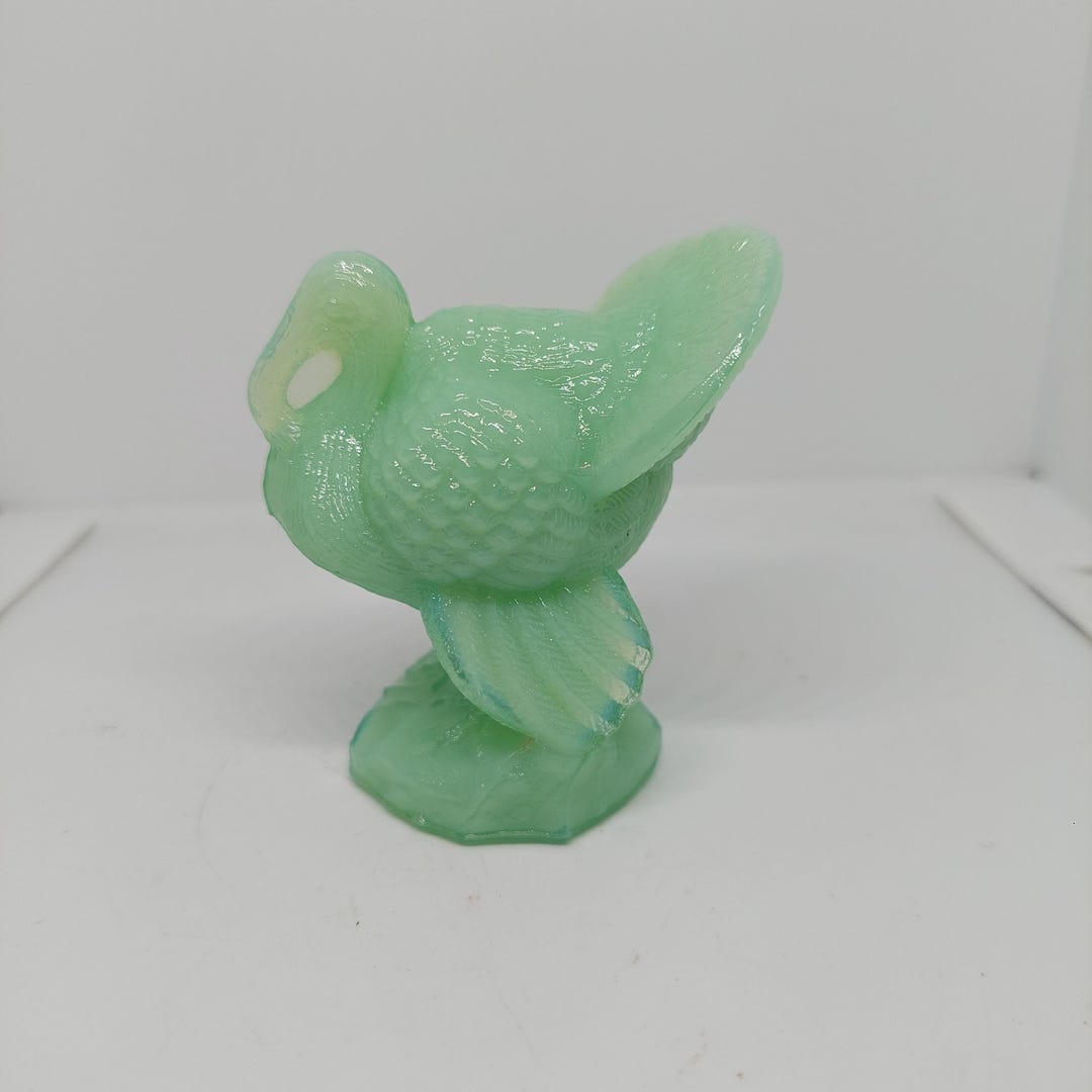 Mosser Jadeite Turkey Figurine - Etsy
