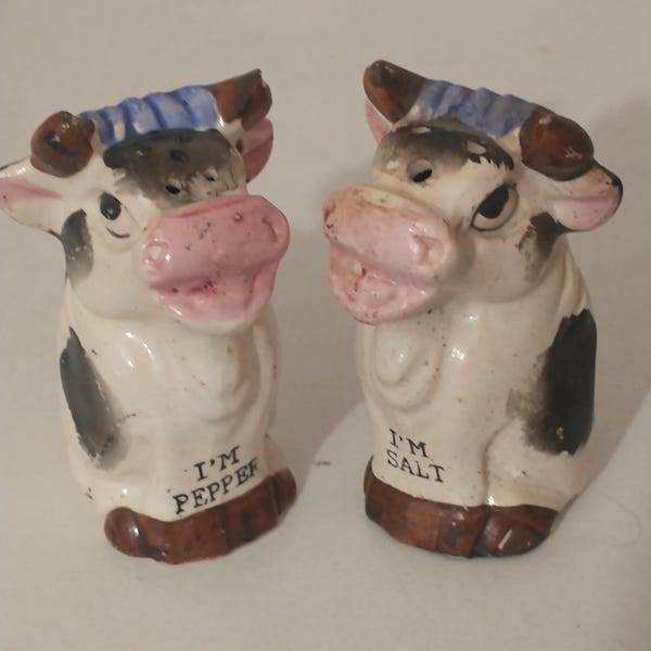Cow Salt Shaker - Etsy