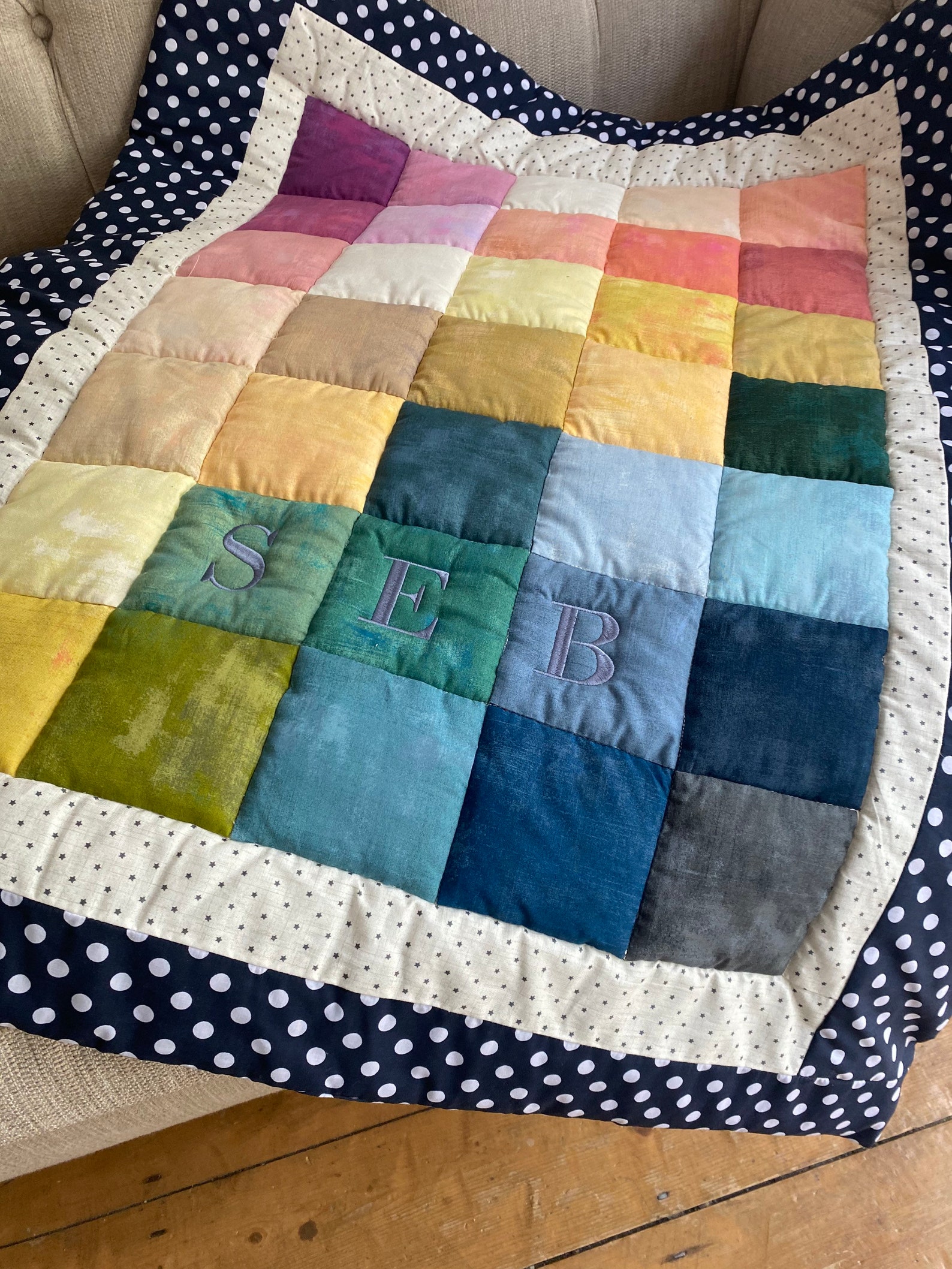 Made to Order Personalised Quilts. Can Be Done in Any Colour or Theme ...