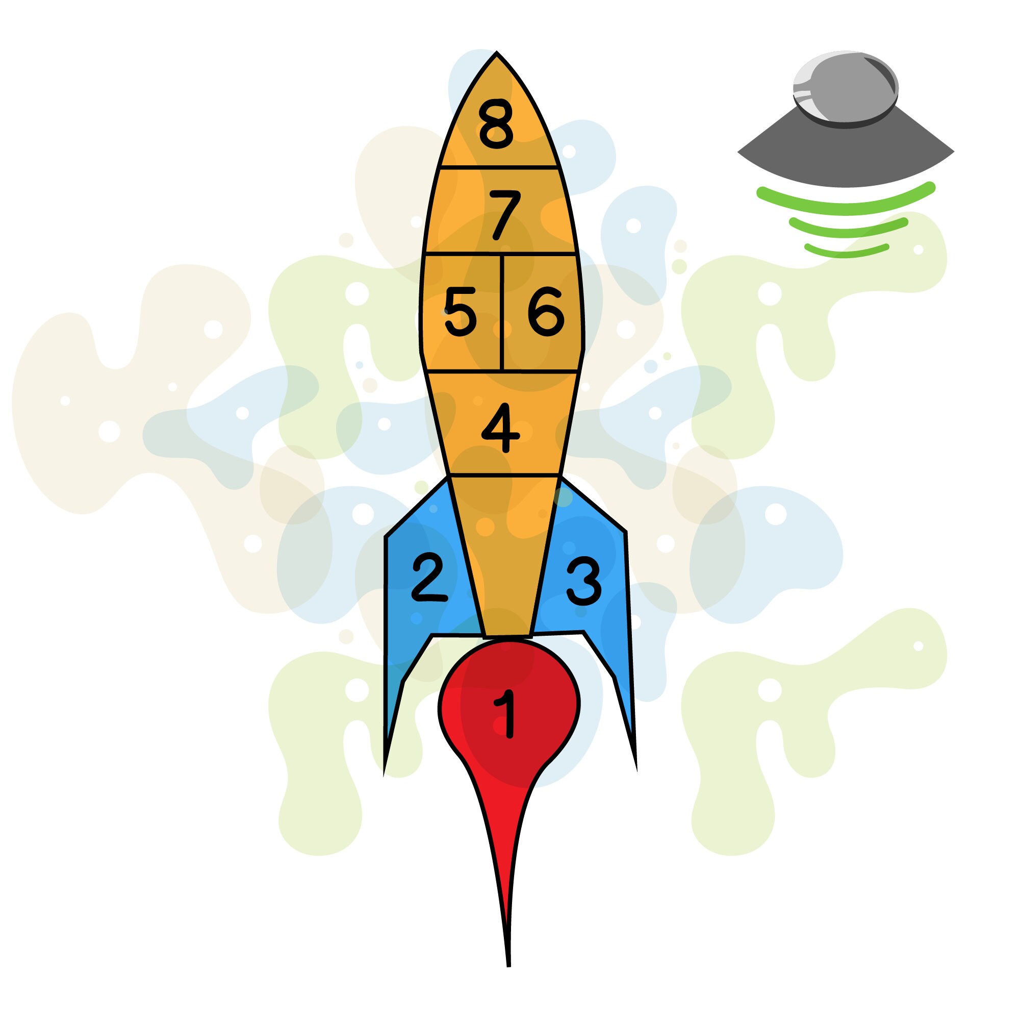 Sensory Path Svg, Space Sensory Path Svg, Sensory Pathway Space ...