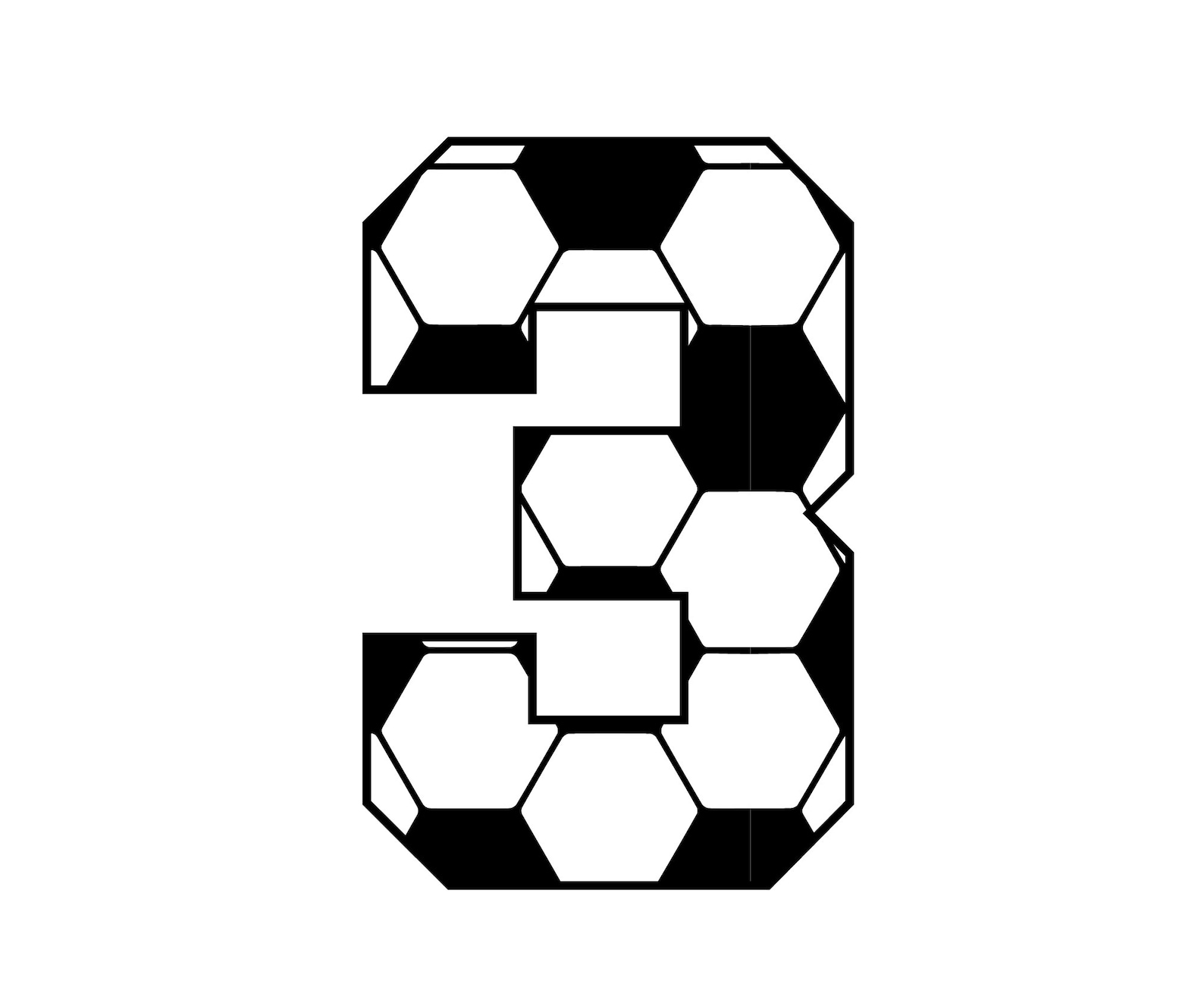Soccer numbers svg Soccer font alphabet Football font | Etsy