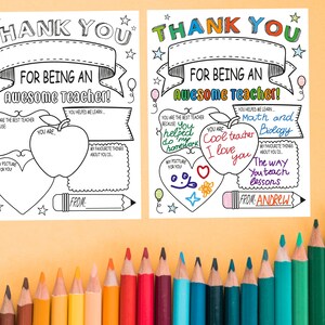 Teacher Appreciation Printable Teacher Appreciation Week Gift Thank You ...