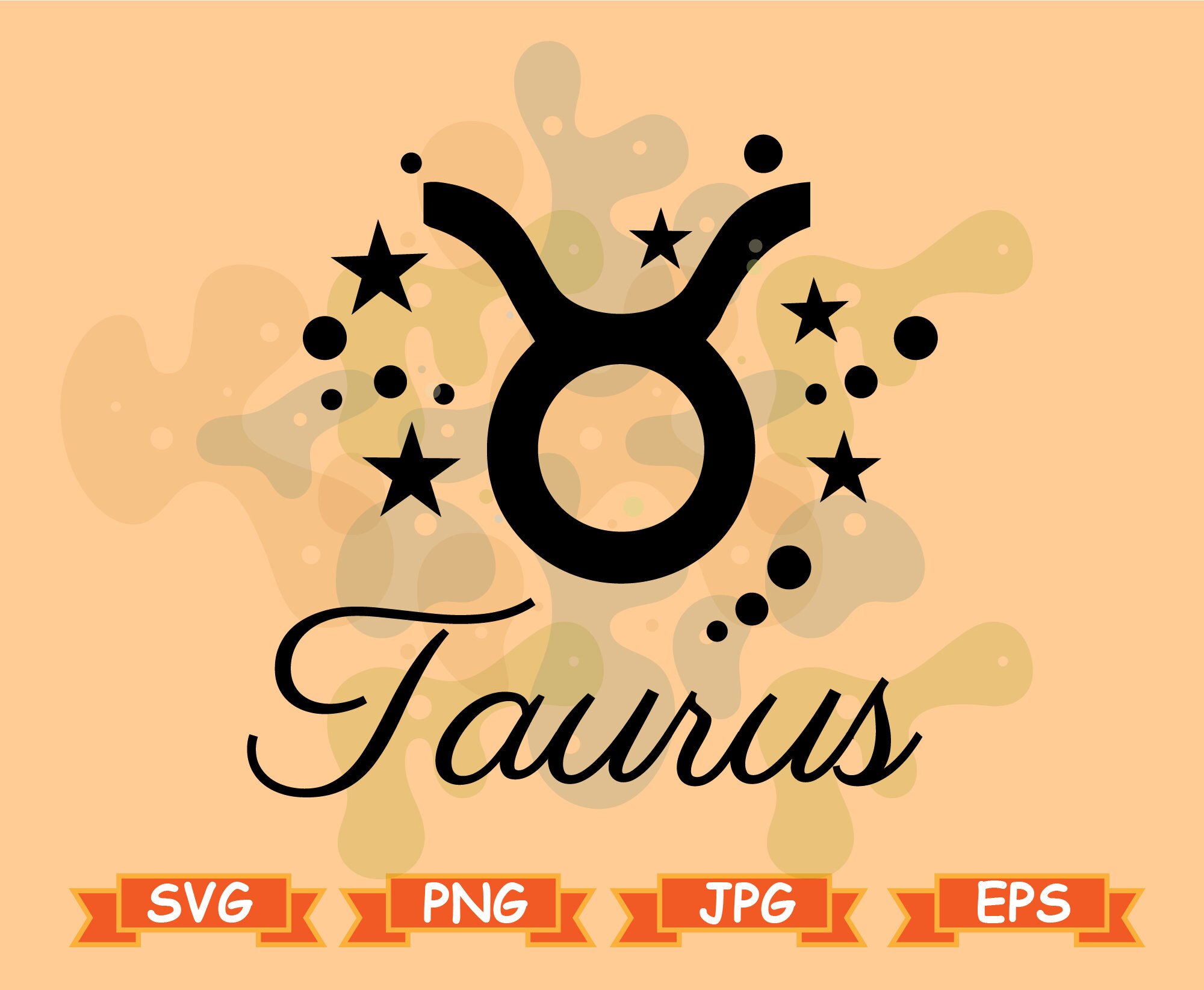 Taurus Svg Zodiac Svg Taurus Sign Svg Taurus Zodiac Sign Svg Taurus ...