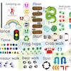Sensory Path Svg Bundle, Set of 20 Designs, Sensory Pathway, Sensory ...