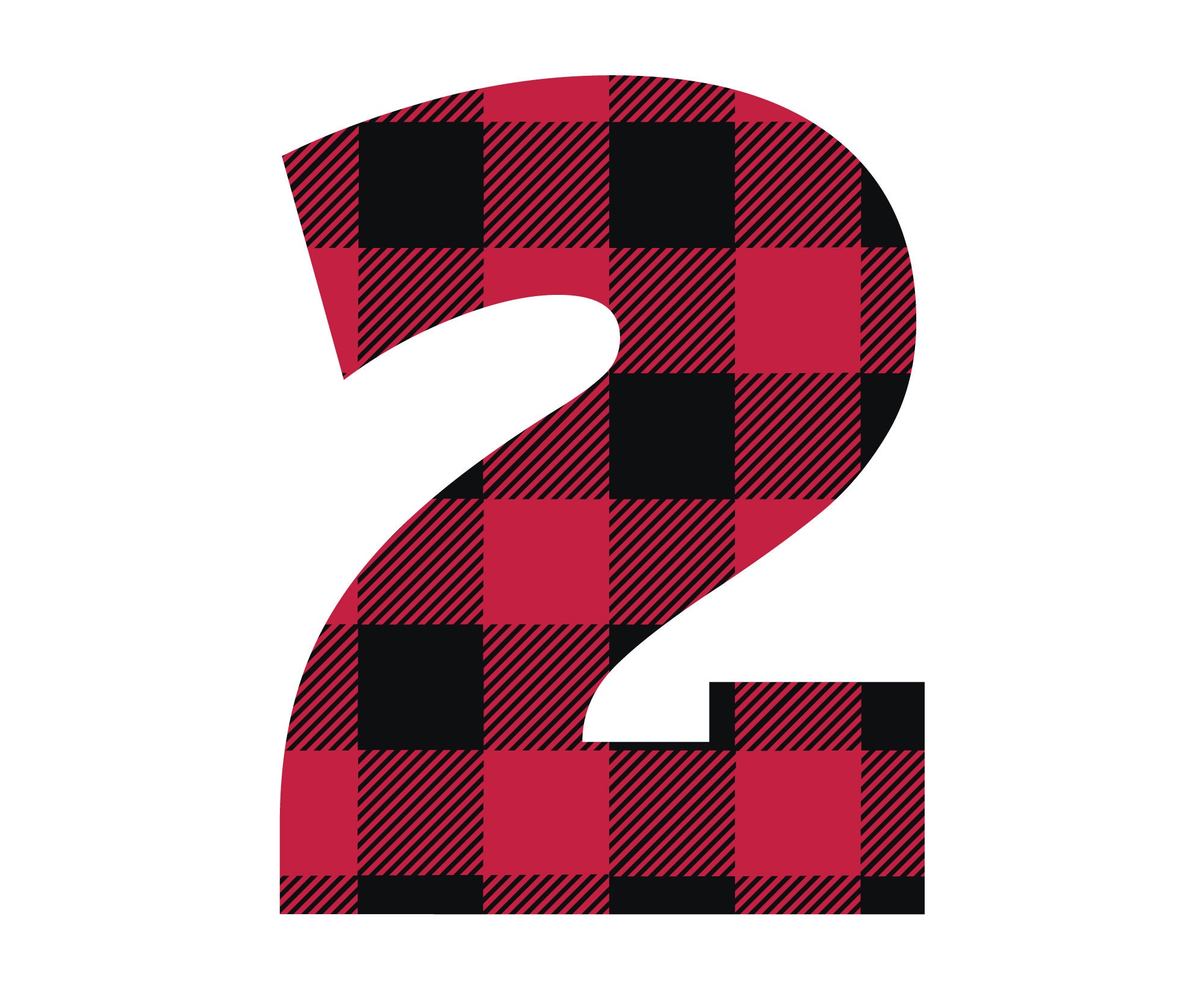 Buffalo Plaid Alphabet SVG Buffalo Plaid SVG Font Plaid Alphabet SVG ...