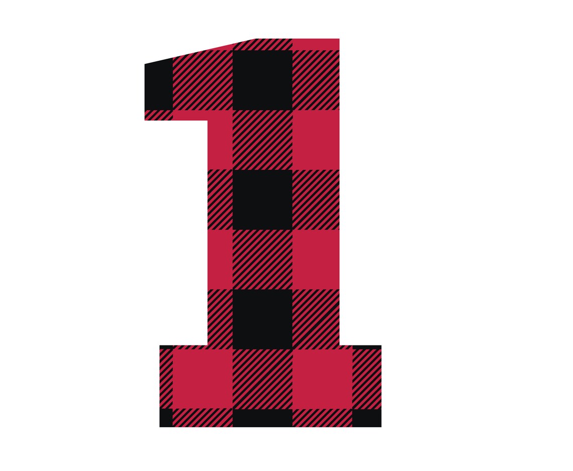 Buffalo Plaid Alphabet SVG Buffalo Plaid SVG Font Plaid Alphabet SVG ...