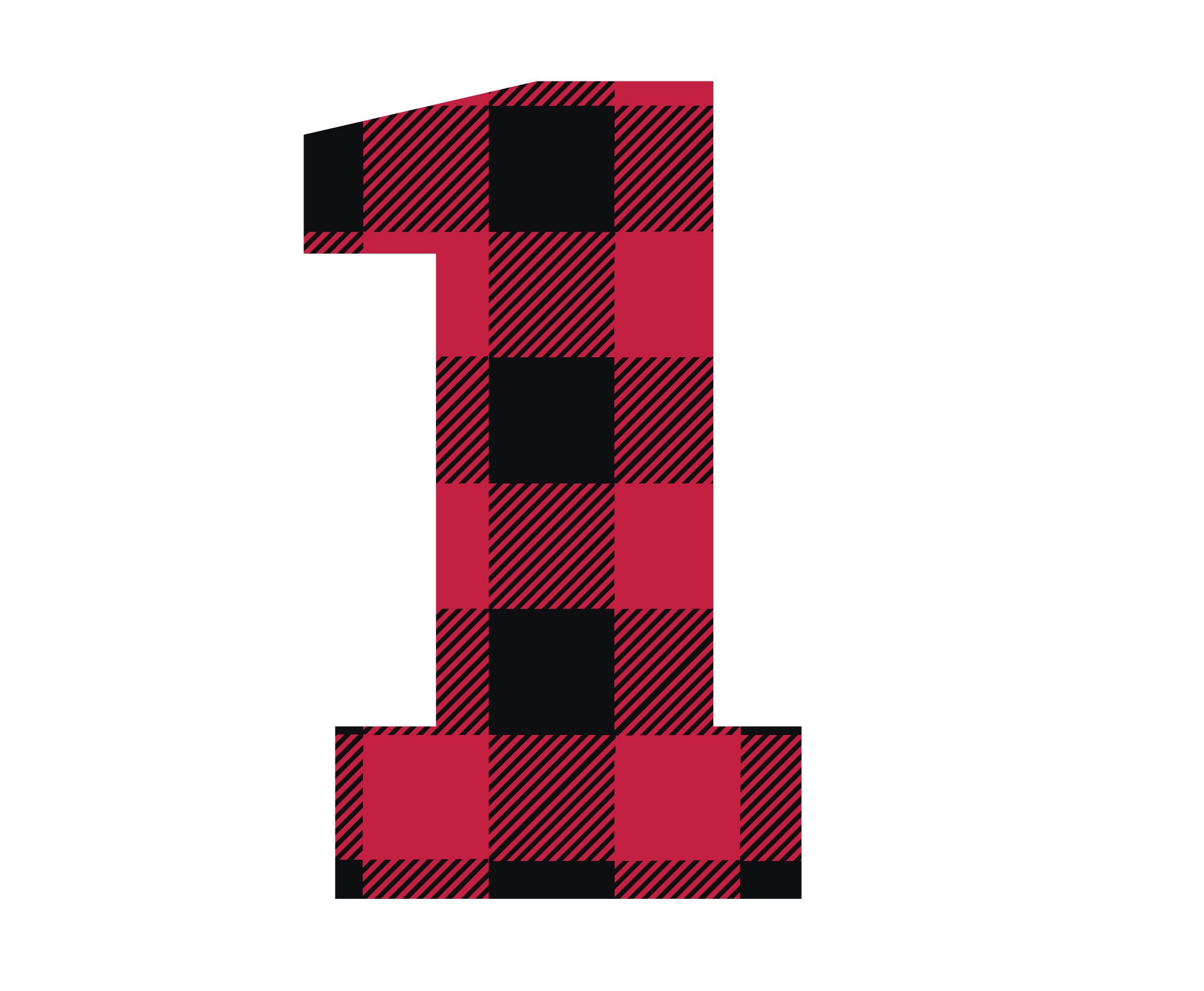 Buffalo Plaid Alphabet SVG Buffalo Plaid SVG Font Plaid Alphabet SVG ...