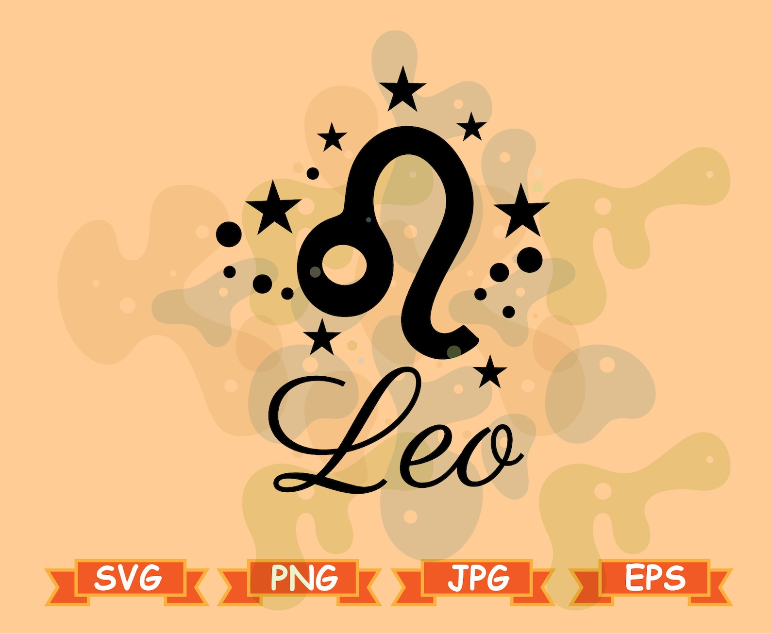 Leo Zodiac Svg Leo Sign Svg Leo Zodiac Sign Svg Leo Horoscope Svg Leo ...
