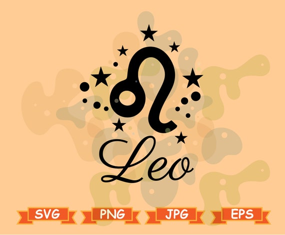 Leo Zodiac Svg Leo Sign Svg Leo Zodiac sign Svg Leo Horoscope | Etsy