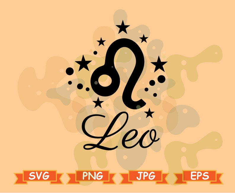 Leo Zodiac Svg Leo Sign Svg Leo Zodiac Sign Svg Leo Horoscope Svg Leo ...