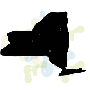 New York Svg New York State Svg New York Clipart Svg New York Cricut ...