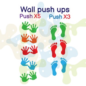 Sensory Track Wall Svg Bundle, Hands & Feet, Sensory Pathway, Sensory ...