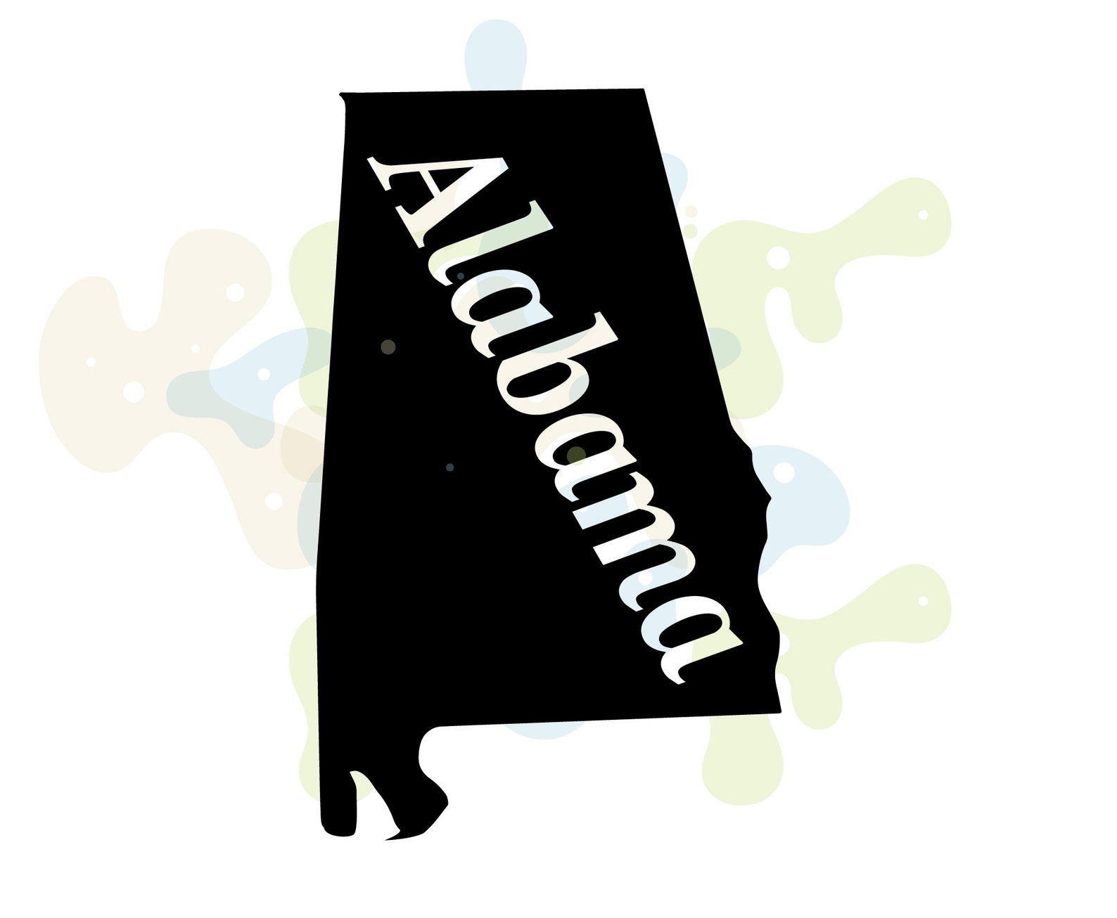 Alabama State Svg, Alabama Svg, Alabama Bundle Svg, Alabama Silhouette ...