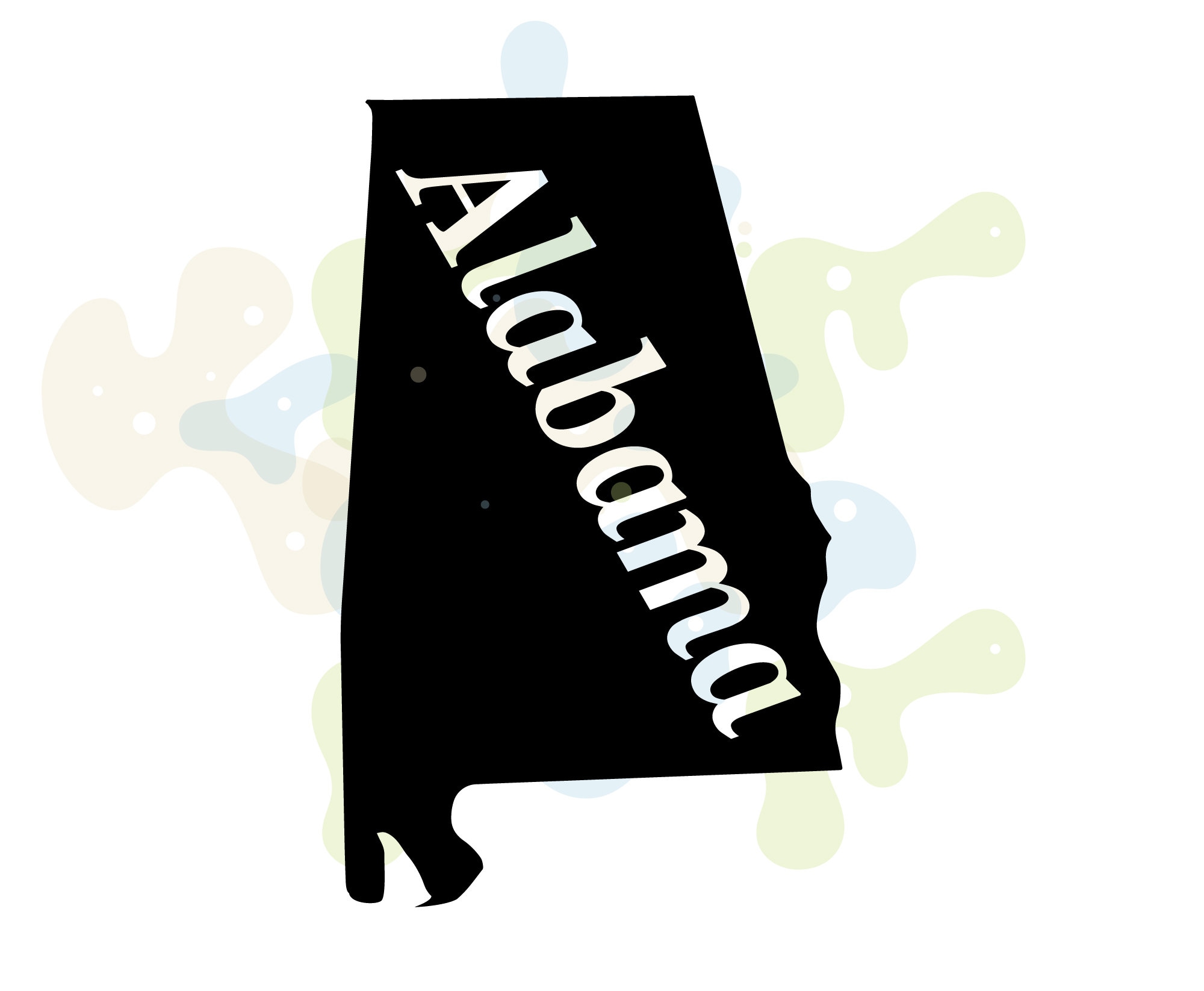 Alabama State Svg, Alabama Svg, Alabama Bundle Svg, Alabama Silhouette ...