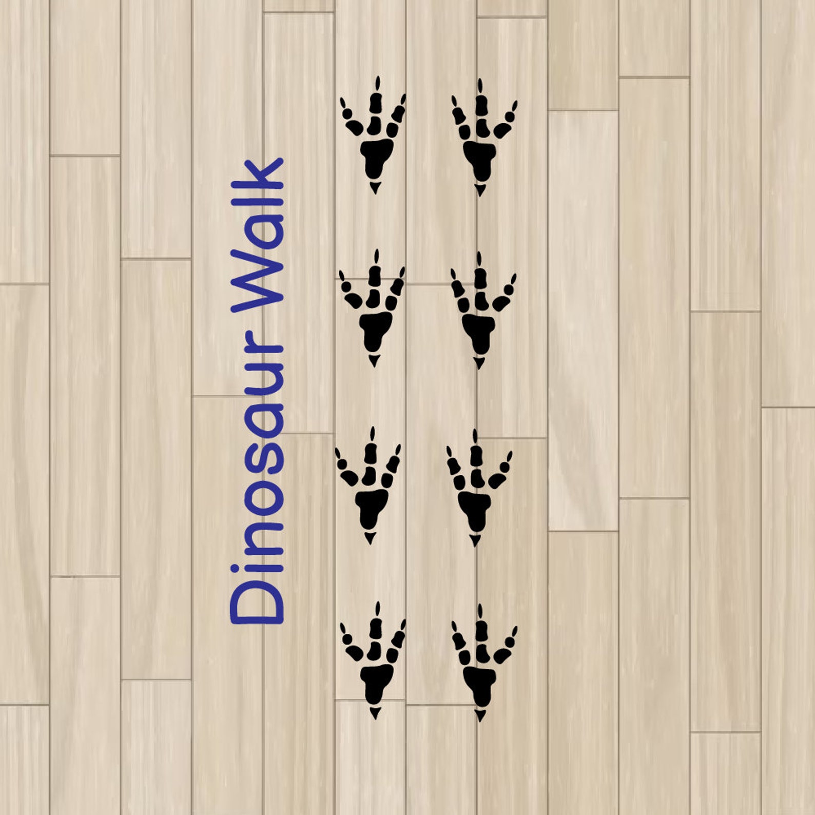 Dinosaur Walk Svg, Sensory Path Svg Bundle, Sensory Pathway, Sensory ...