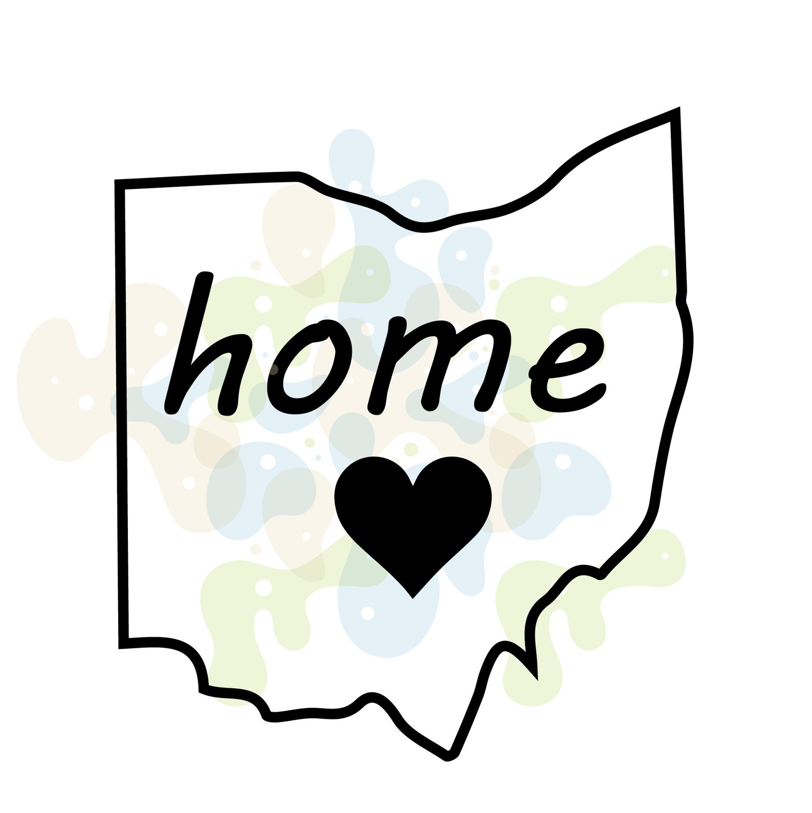 Ohio State Svg Bundle Ohio Home Svg, Love Ohio Svg, Ohio Cut File Svg ...