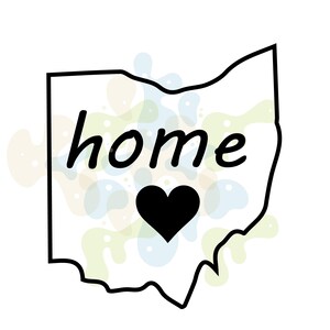 Ohio State Svg Bundle Ohio Home Svg, Love Ohio Svg, Ohio Cut File Svg ...