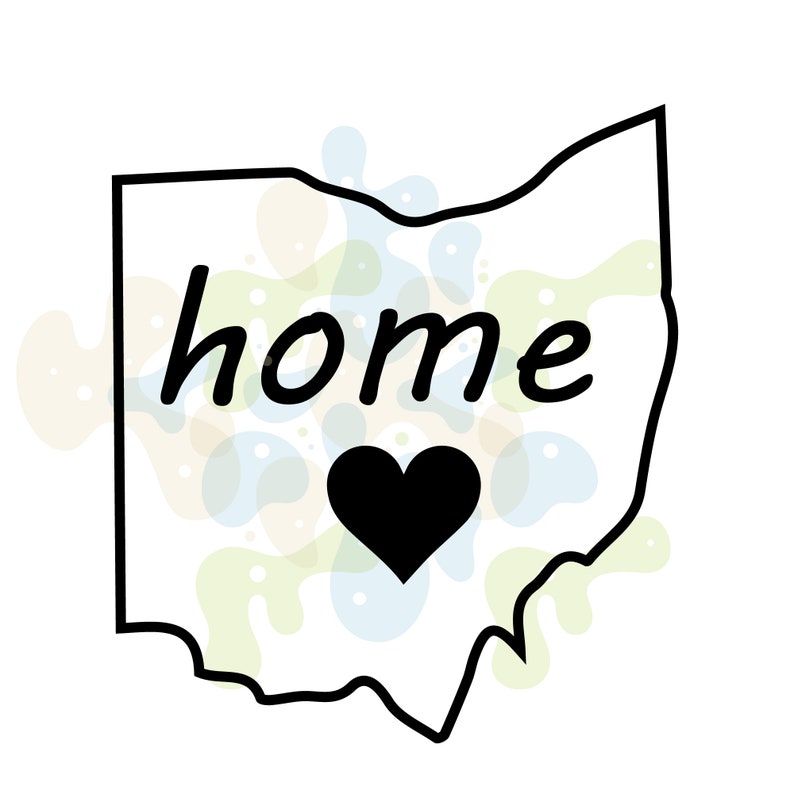 Ohio State Svg Bundle Ohio Home Svg, Love Ohio Svg, Ohio Cut File Svg ...
