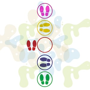 Sensory Path Svg Bundle, Set of 12 Designs, Sensory Pathway, Sensory ...