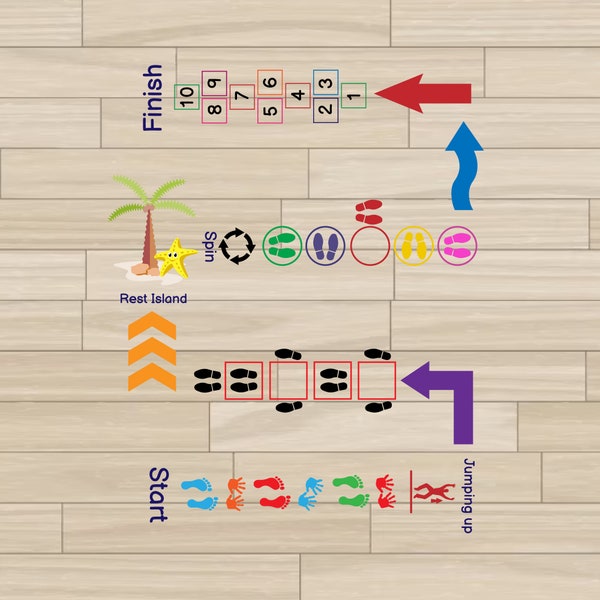 Sensory Path Decals - Etsy