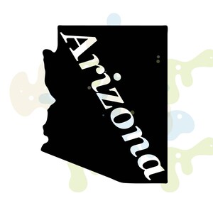 Arizona State Svg Arizona Svg Arizona Silhouette Svg Arizona Vector ...