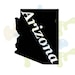 Arizona State Svg Arizona Svg Arizona Silhouette Svg Arizona Vector ...