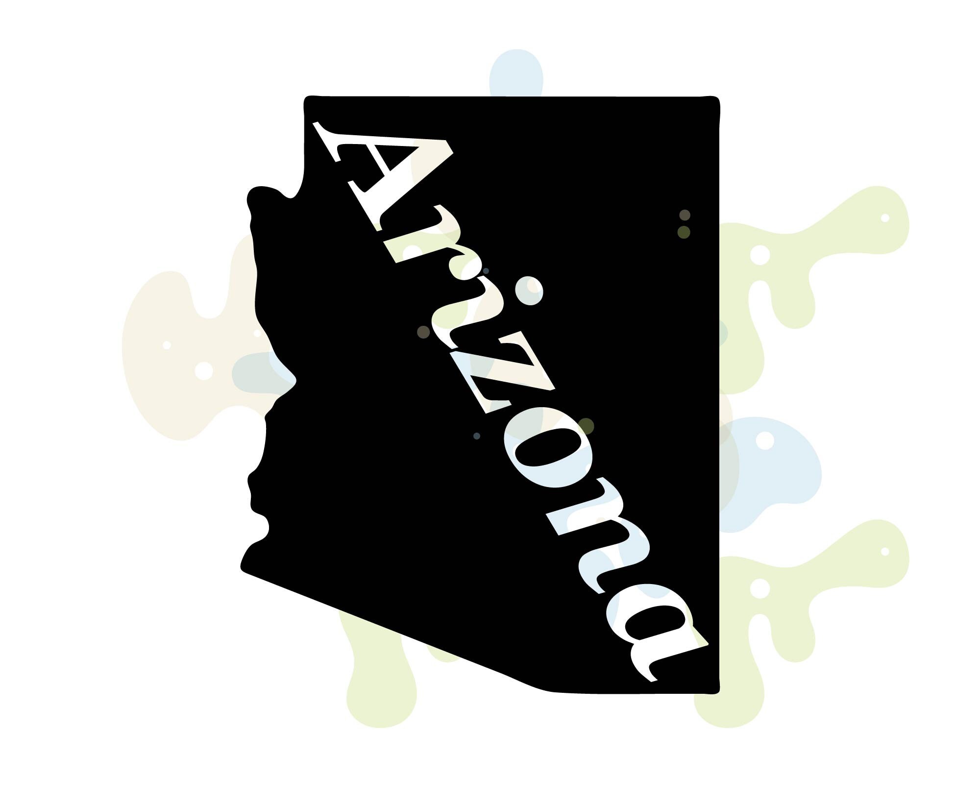 Arizona State Svg Arizona Svg Arizona Silhouette Svg Arizona Vector ...
