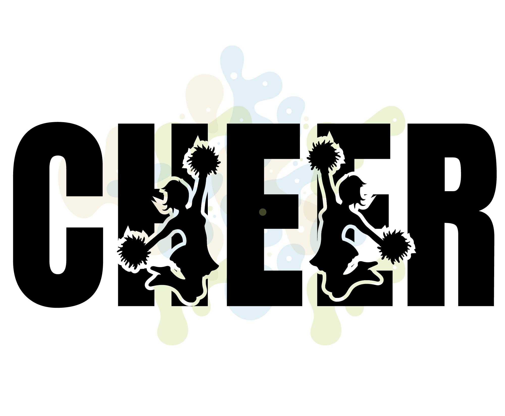 Cheerleader Svg Designs, Cheerleader Clipart, Cheer Svg Files, Shirt ...