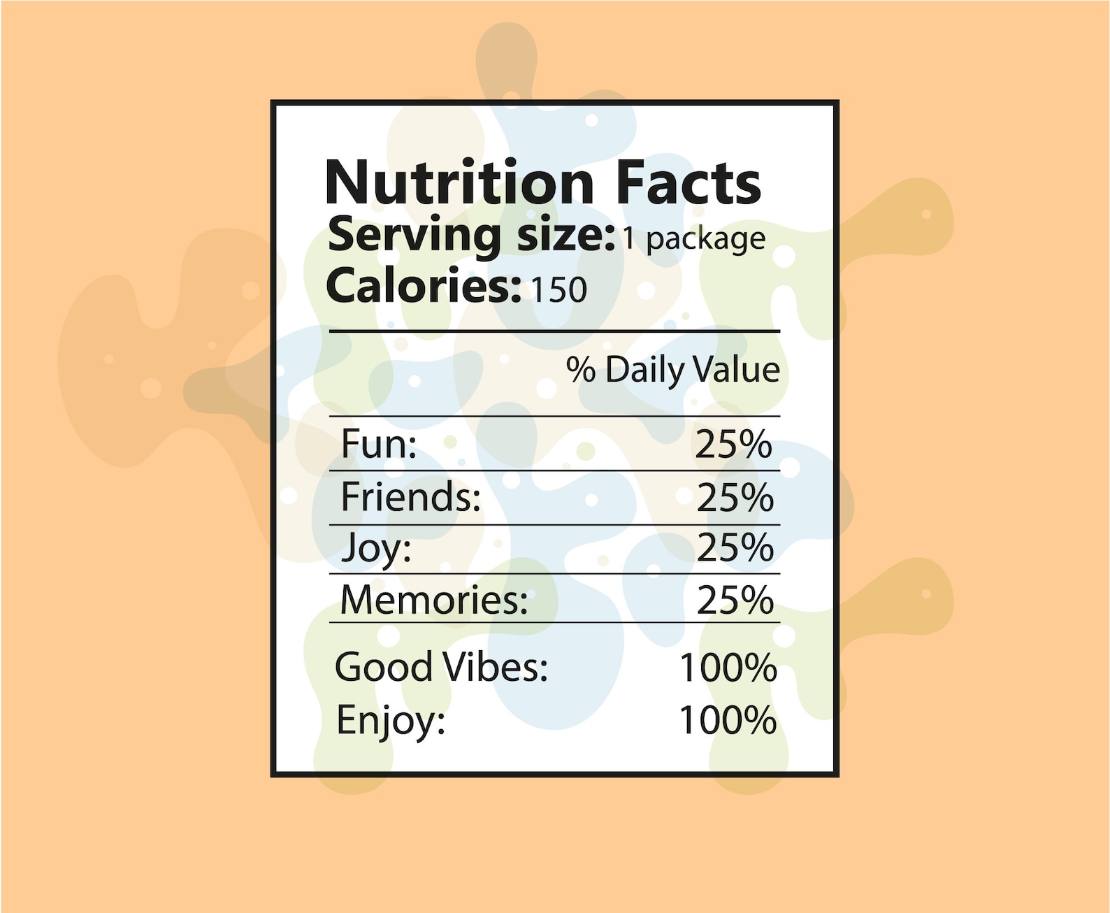 Nutrition Facts Png,barcode, Party Nutritional Facts, Water Bottle ...