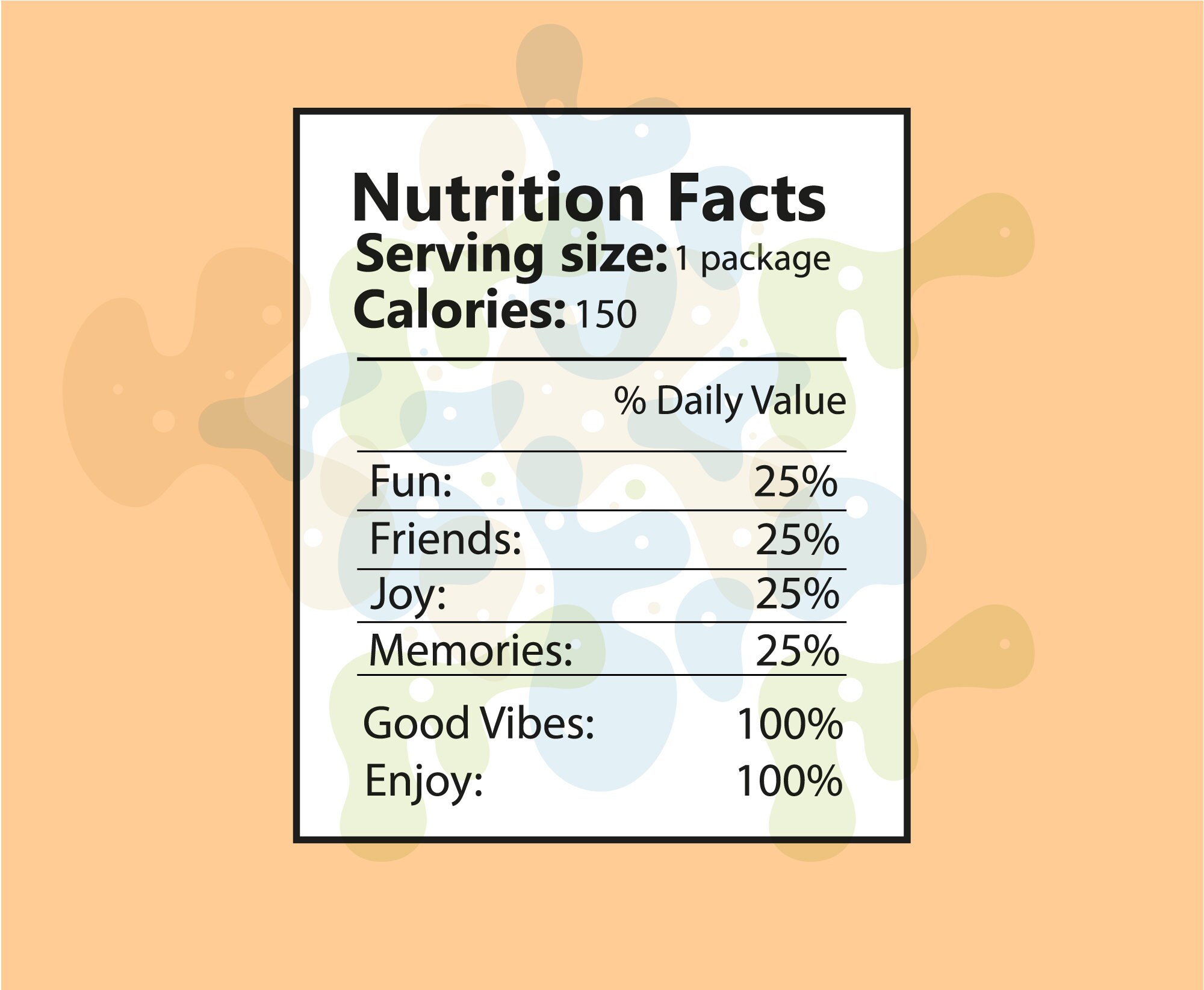 Nutrition Facts Png,barcode, Party Nutritional Facts, Water Bottle ...