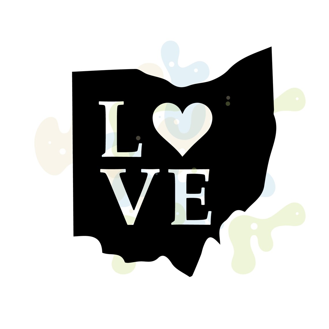 Ohio State Svg Bundle Ohio Home Svg, Love Ohio Svg, Ohio Cut File Svg ...