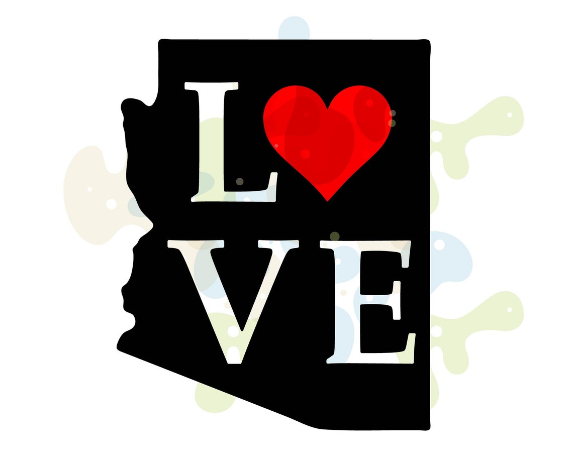 Arizona State Svg Arizona Svg Arizona Silhouette Svg Arizona Vector ...