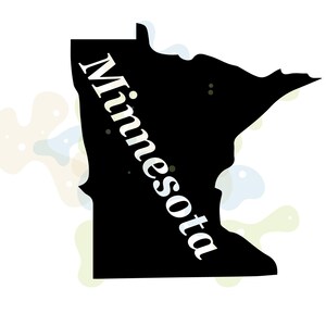 Minnesota State Svg, Minnesota Svg, Minnesota Vector, Minnesota Bundle ...