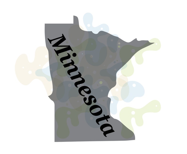 Minnesota State Svg, Minnesota Svg, Minnesota Vector, Minnesota Bundle ...