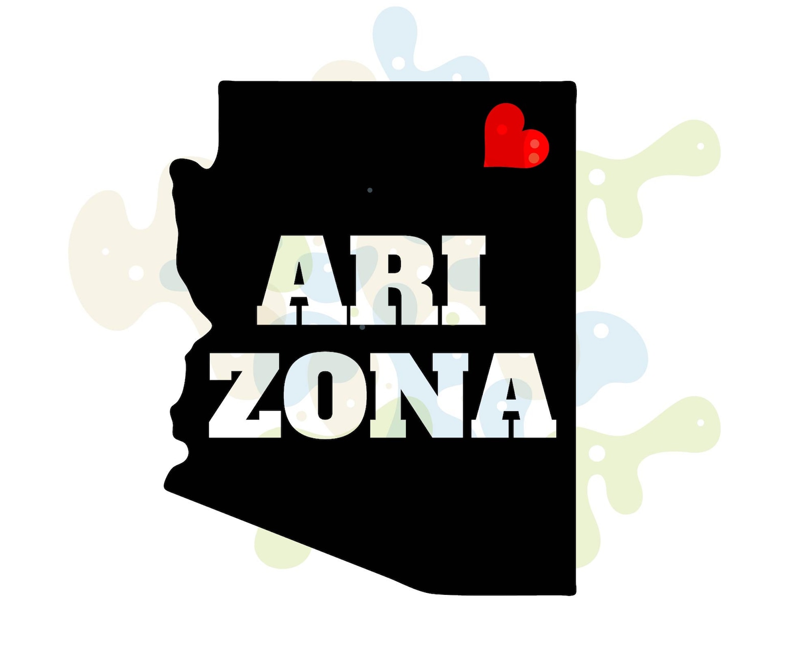 Arizona State Svg Arizona Svg Arizona Silhouette Svg Arizona Vector ...