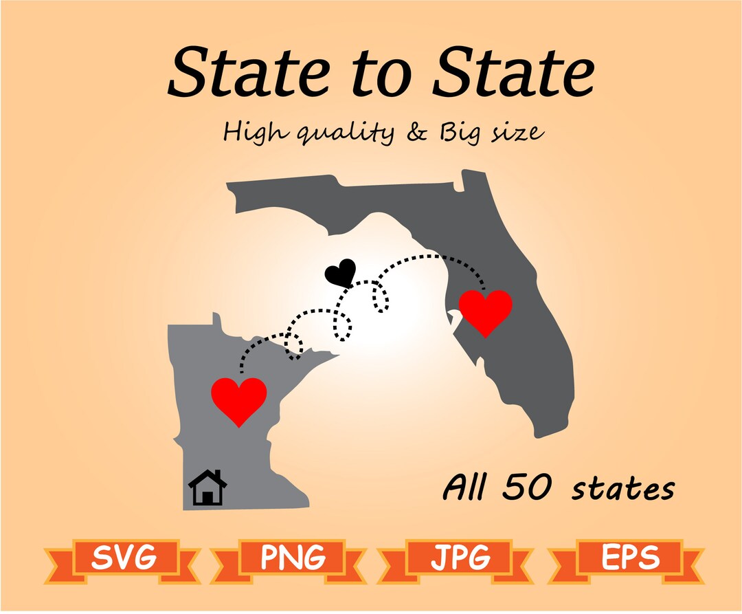 State to State Svg, State to State Png, State to State Silhouette ...