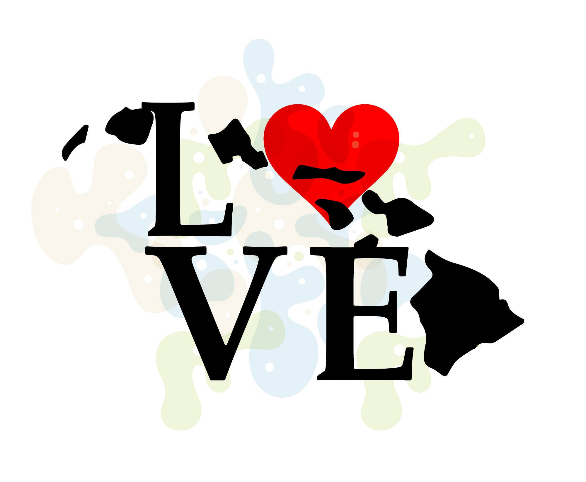 Hawaii State Svg, Hawaii Svg, Hawaii Bundle Svg, Hawaii Silhouette ...