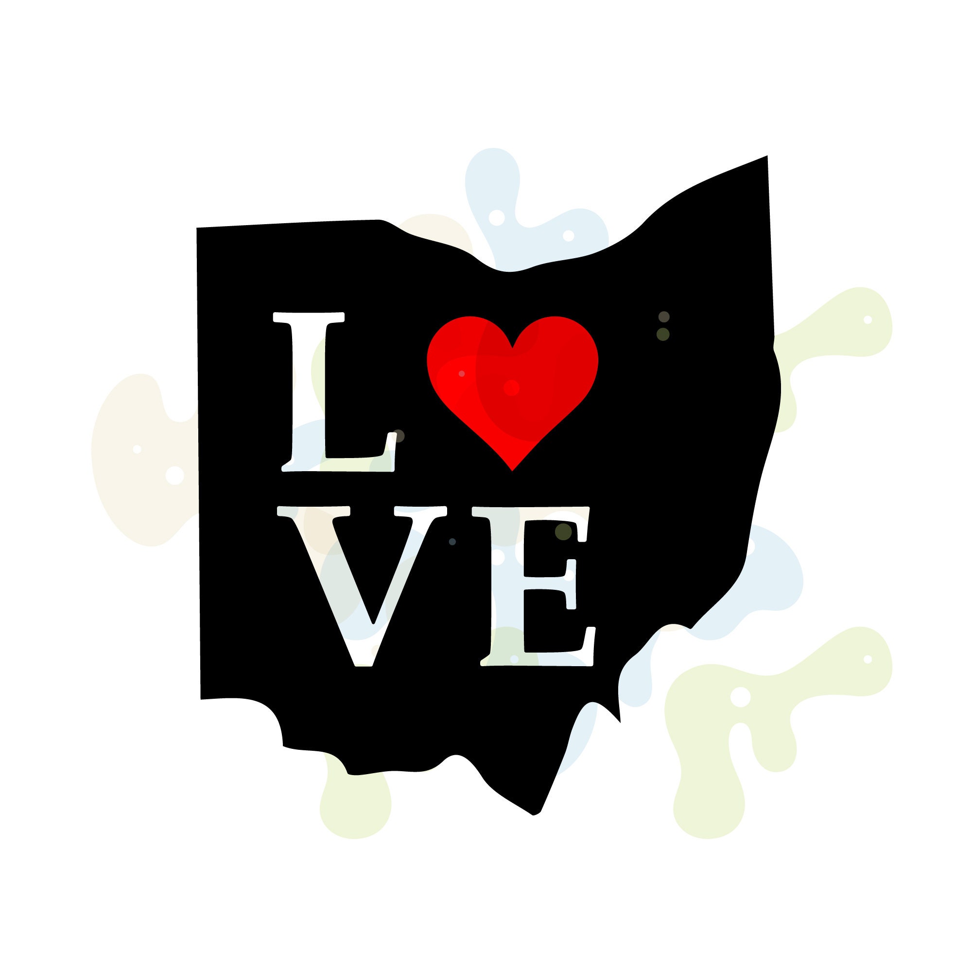 Ohio State Svg Bundle Ohio Home Svg, Love Ohio Svg, Ohio Cut File Svg ...