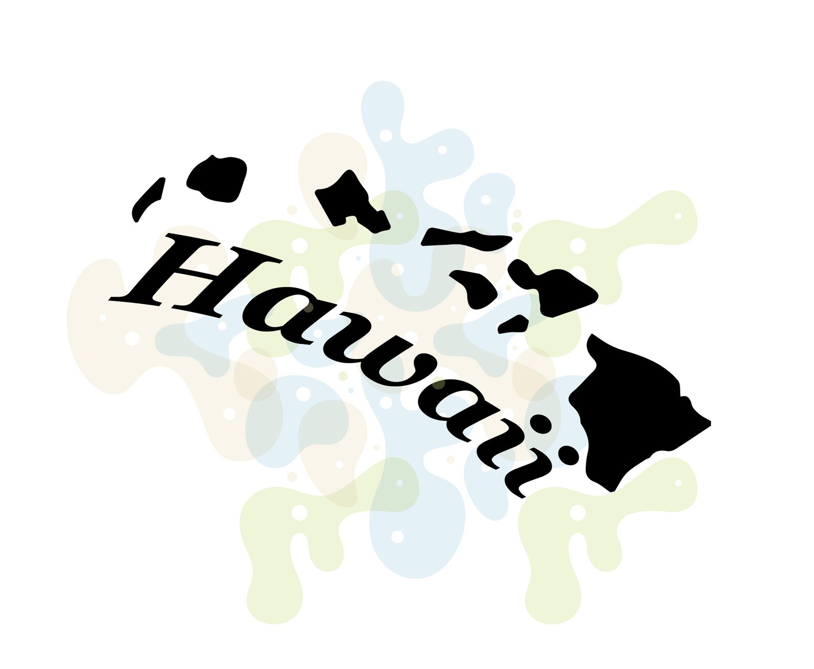 Hawaii State Svg, Hawaii Svg, Hawaii Bundle Svg, Hawaii Silhouette ...