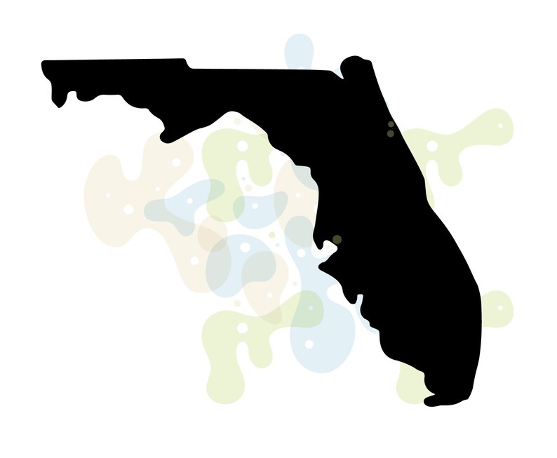 Florida State Svg Florida Svg Florida Silhouette Svg Florida - Etsy