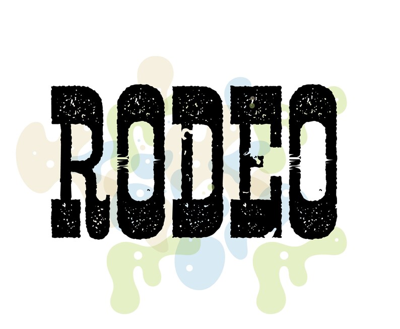 Rodeo Silhouette , Rodeo Clipart, Rodeo Svg, Southern Svg, Western Svg ...