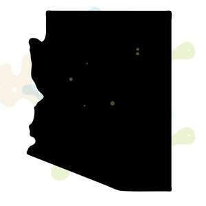 Arizona State Svg Arizona Svg Arizona Silhouette Svg Arizona Vector ...