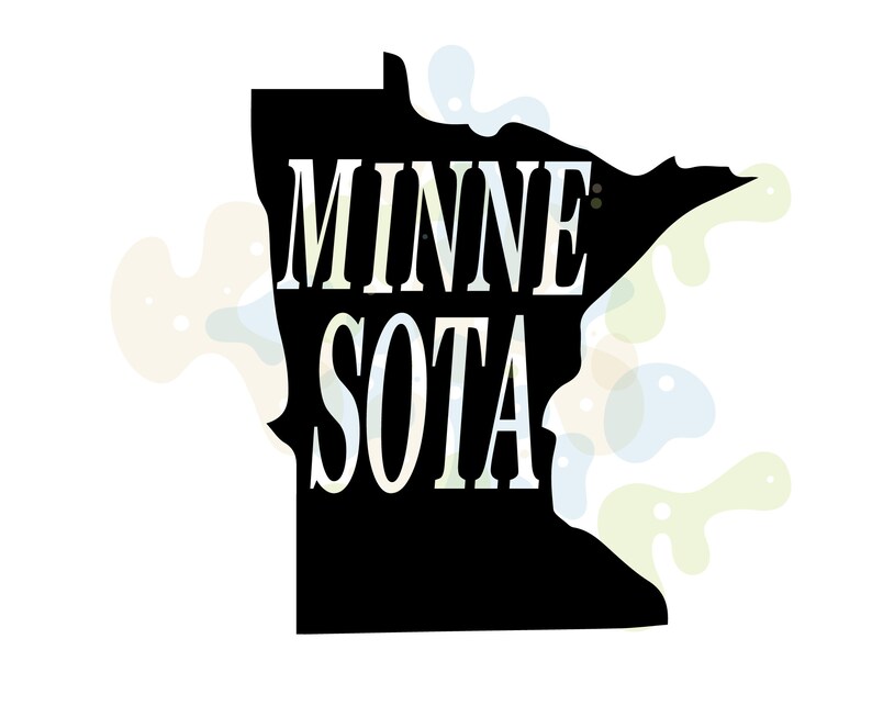Minnesota State Svg, Minnesota Svg, Minnesota Vector, Minnesota Bundle ...