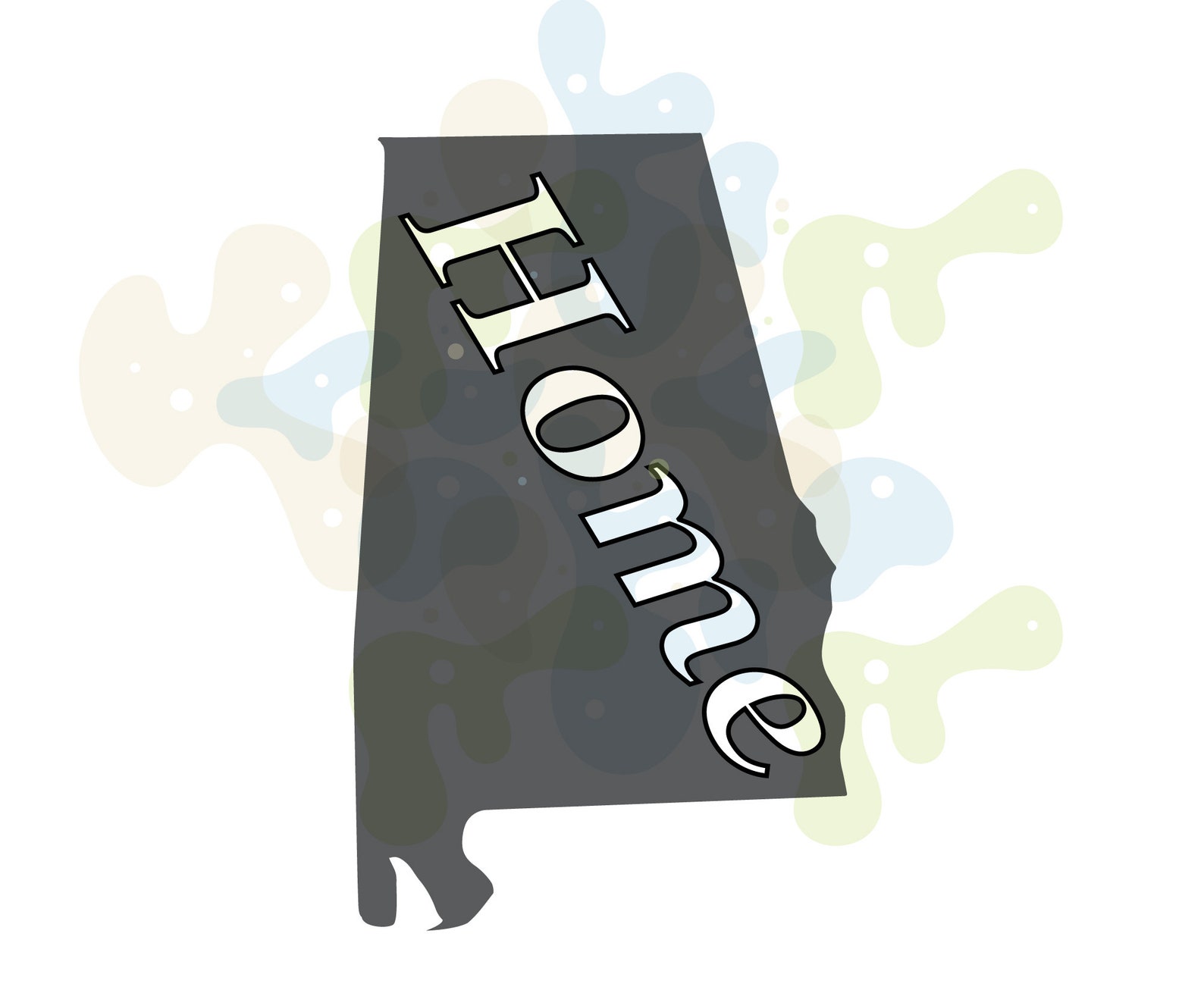 Alabama State Svg, Alabama Svg, Alabama Bundle Svg, Alabama Silhouette ...