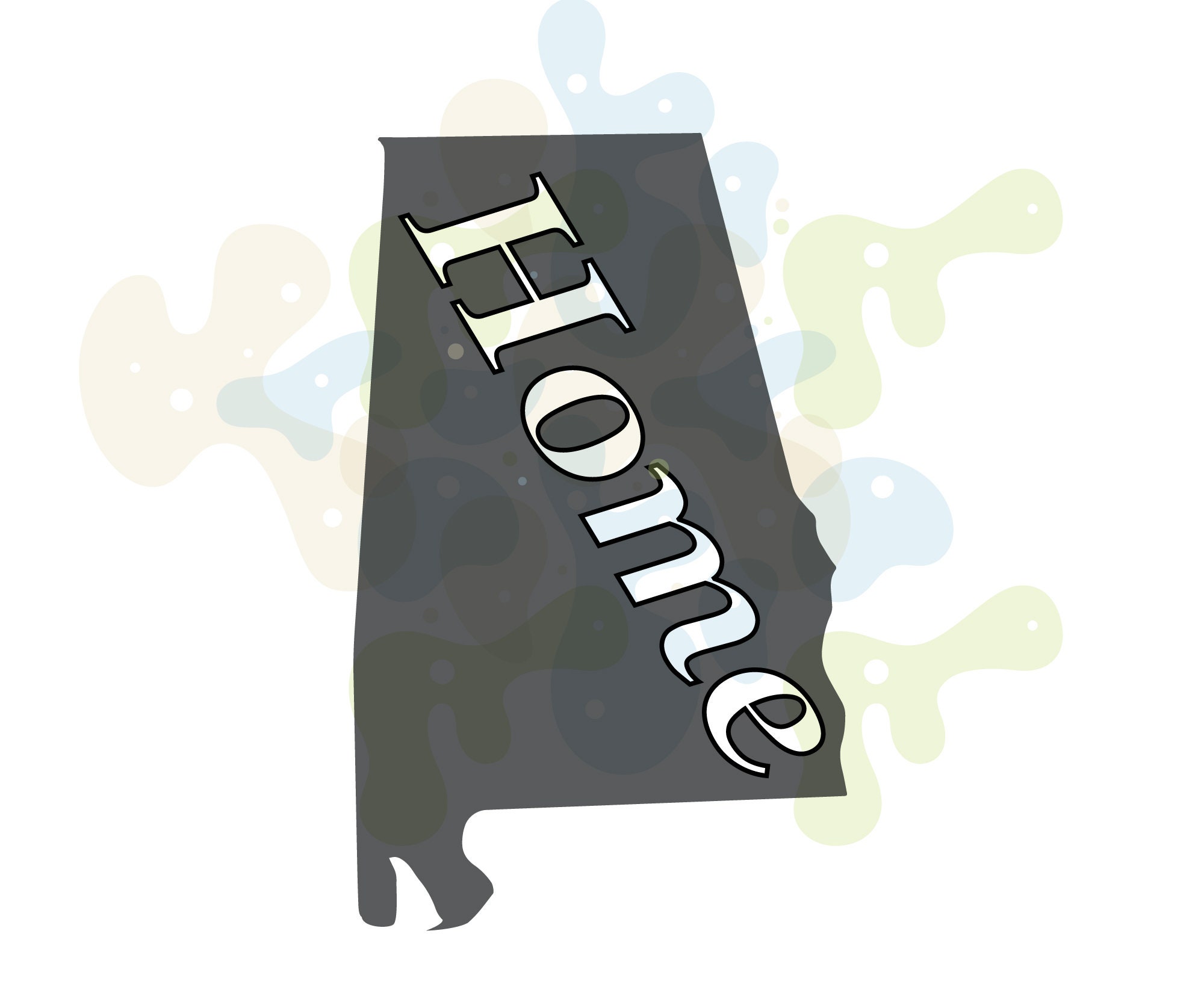 Alabama State Svg, Alabama Svg, Alabama Bundle Svg, Alabama Silhouette ...