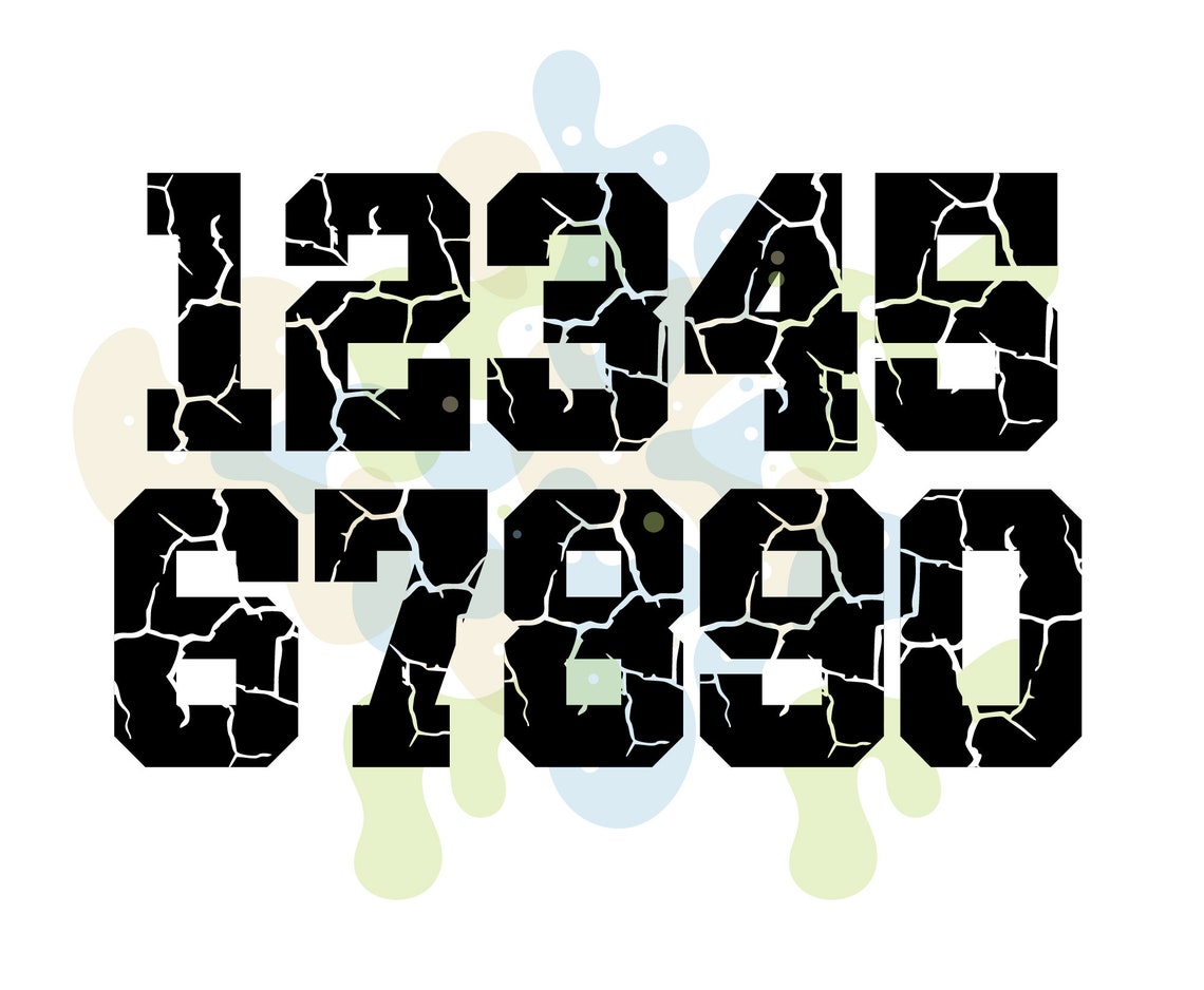 Distressed Font Svg Grunge Font Svg Distressed Letters Svg Distressed ...