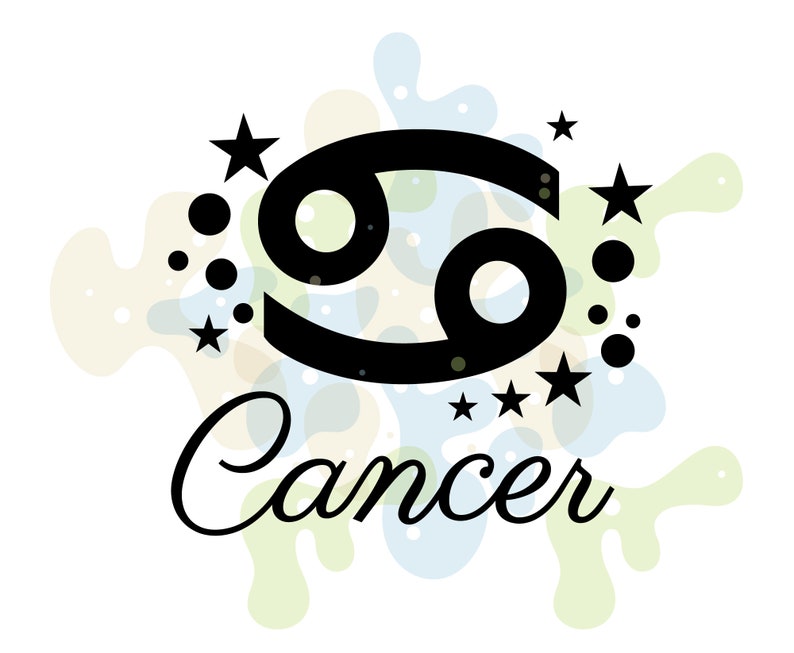 Cancer Zodiac Svg Cancer Sign Svg Zodiac Sign Svg Cancer Horoscope Svg ...