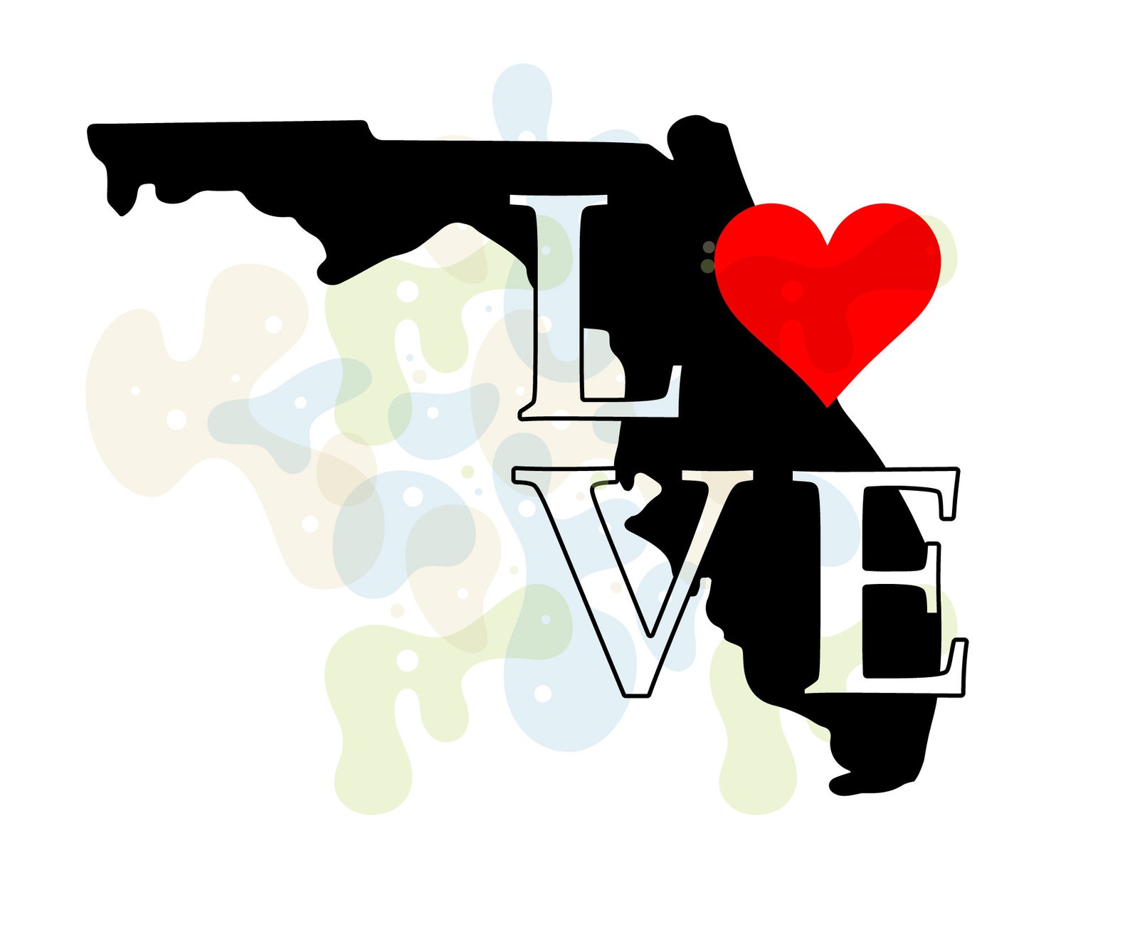 Florida State Svg Florida Svg Florida Silhouette Svg Florida - Etsy